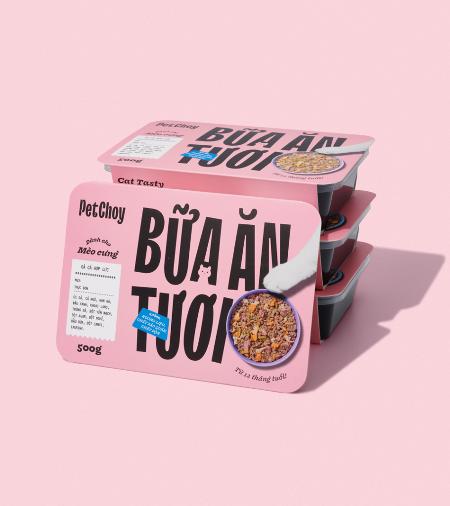 Pate Tươi Gà Cá Hợp Lực Pet Choy Dành Cho Mèo • YOLO Pet Shop